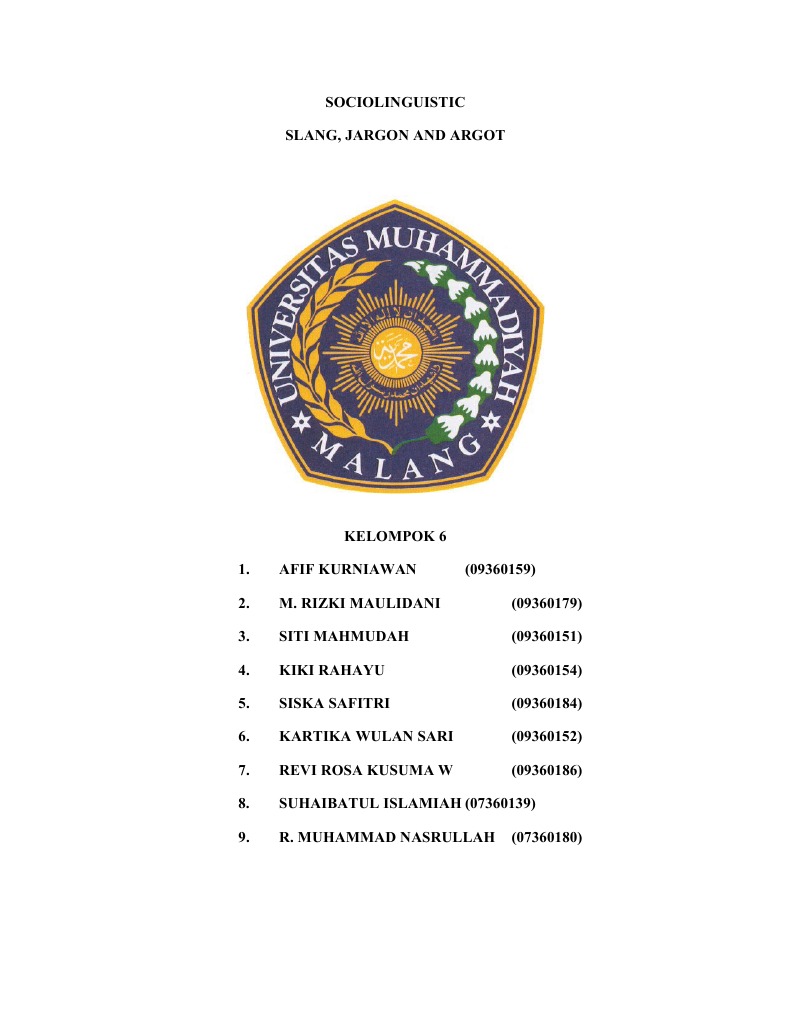 Slang, Jargon and Argot | PDF | Jargon | Dialectology