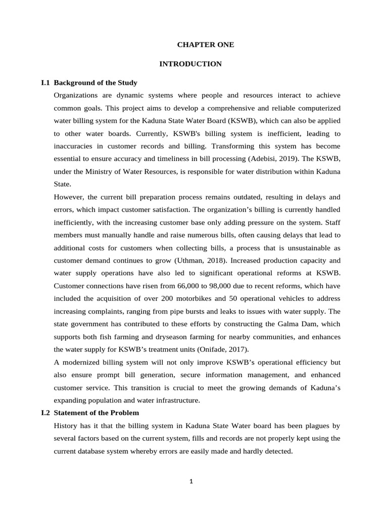 Kaduna Water Billing System Upgrade | PDF | Operating System | Databases