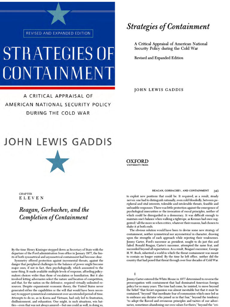 Strategies of Containment: Revised and Expanded Edition | PDF ...