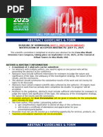 ISQua 2025 Abstract Submission Guidelines | PDF | Abstract (Summary)