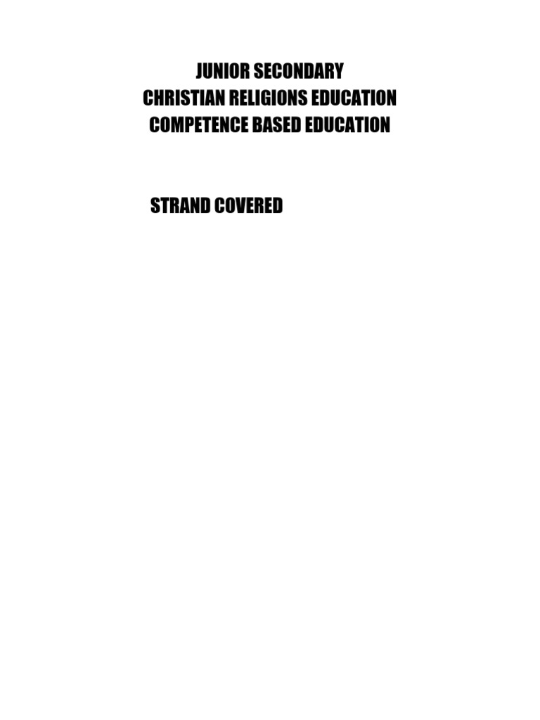 GRADE 7 CRE NOTES Complete | PDF | Genesis Creation Narrative | Paul ...
