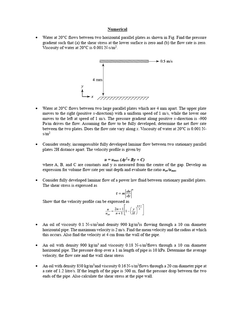 Numerical Viscous Incompressible Flow and Boundary Layer | PDF | Fluid Dynamics | Boundary Layer
