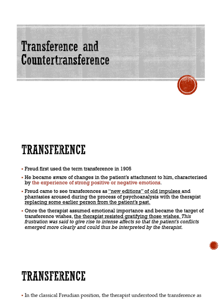 Heimann on Countertransference Insights | PDF | Psychotherapy ...