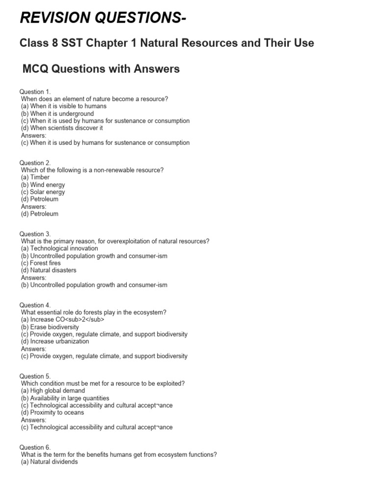 8 SST Revision PT 1-25-26 KVB PKB | PDF | Ecosystem | Sustainability