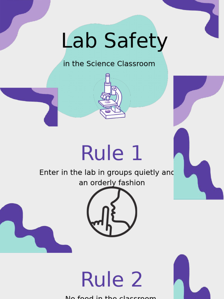 Rules and Routines of The Lab | PDF