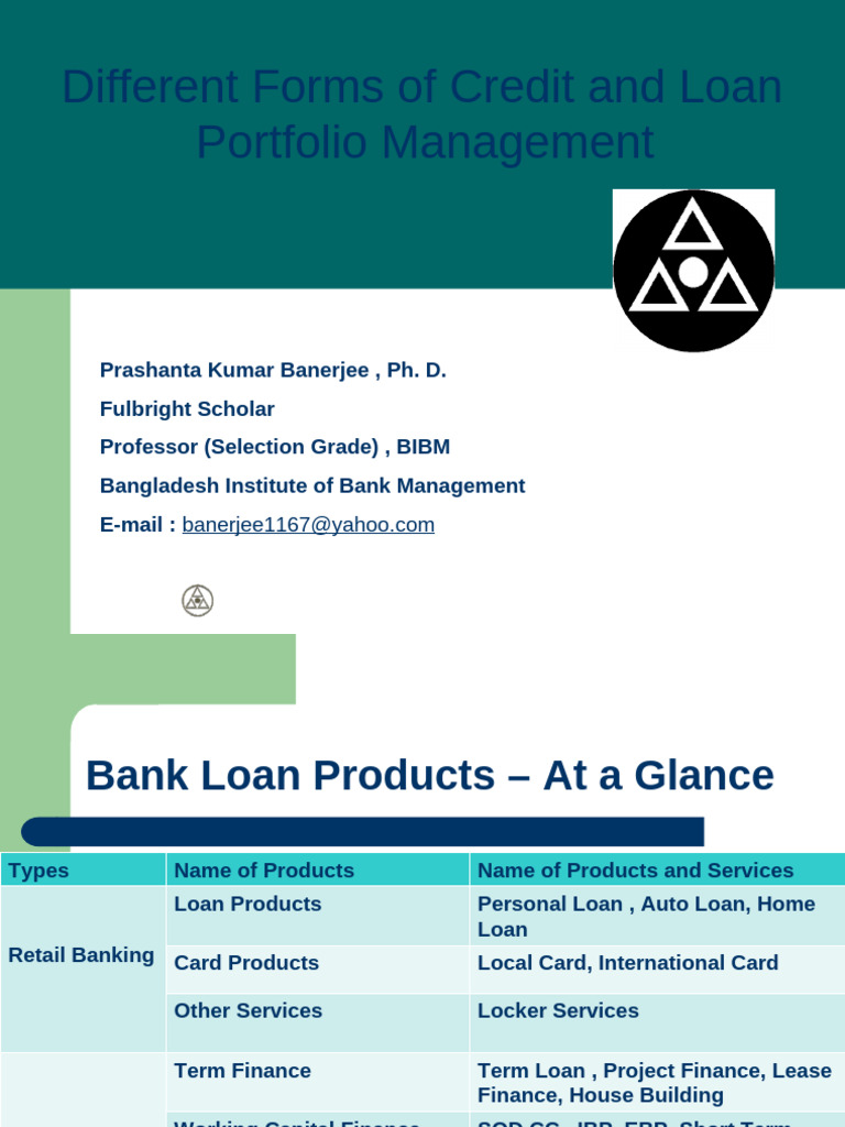 Types of Bank Credit Explained | PDF | Banks | Credit