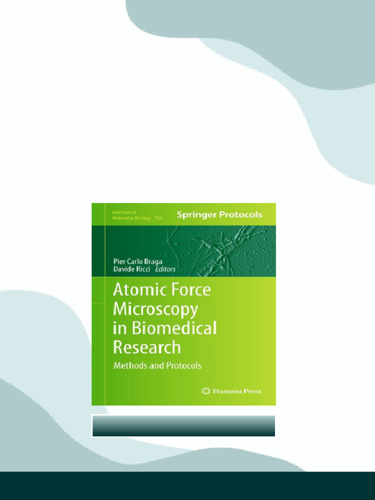 (Ebook) Atomic Force Microscopy in Biomedical Research: Methods and ...