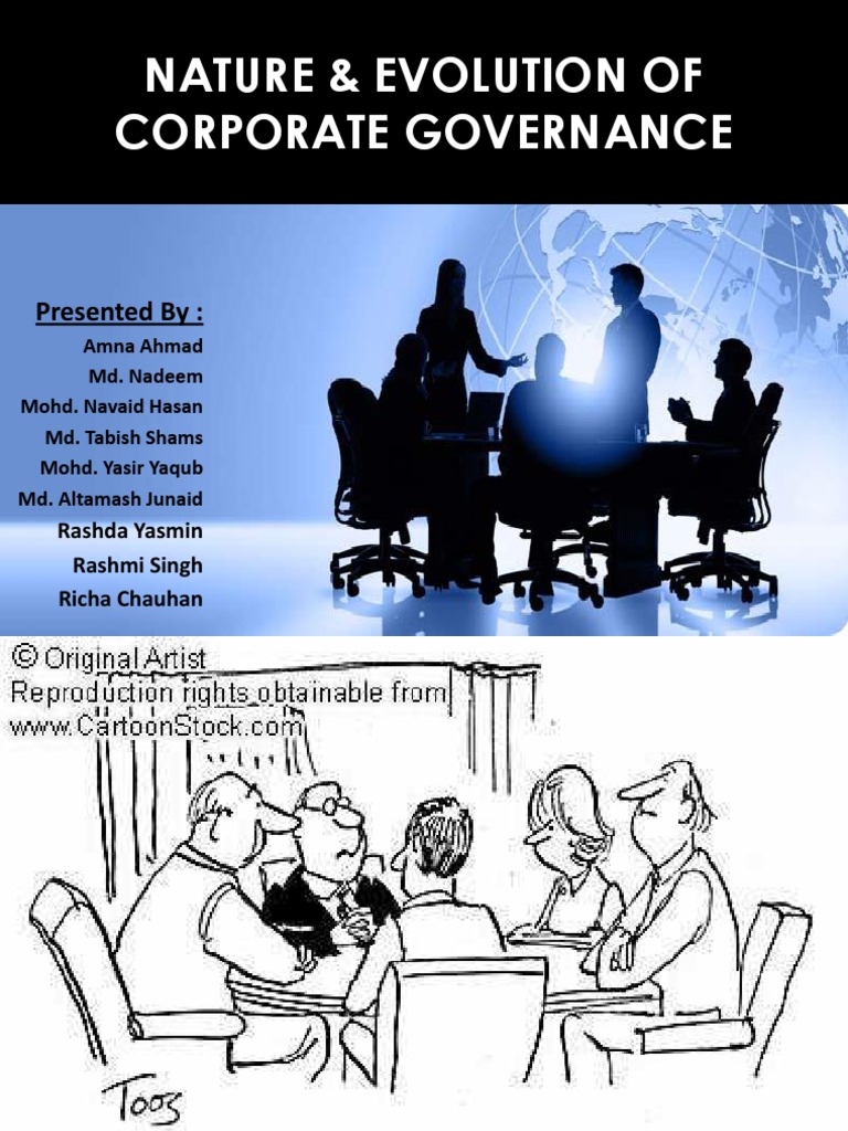 Evolution of Corporate Governance | PDF | Corporate Governance ...