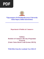 BDA Syllabus SEP | PDF | University And College Admission | Thesis