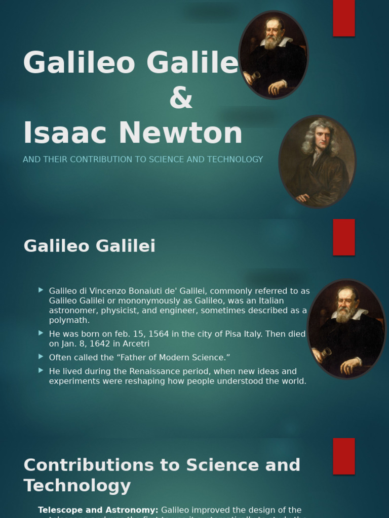Inbound 1046044301701313411 | PDF | Galileo Galilei | Isaac Newton