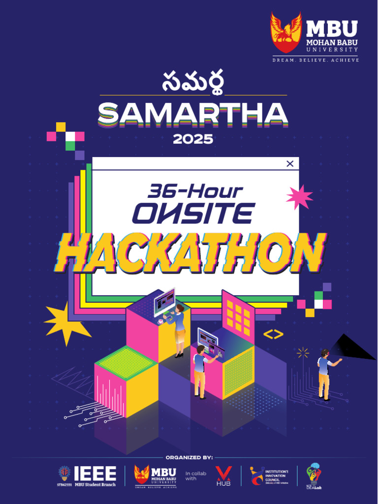 Samartha Hackathon 2025 at MBU | PDF