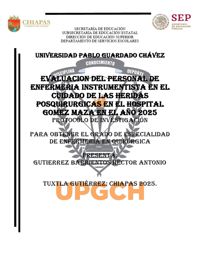 Protocolo Final | PDF | Enfermería | Hospital