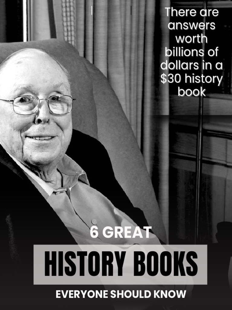 ?6 History Books Everyone Should Know | PDF