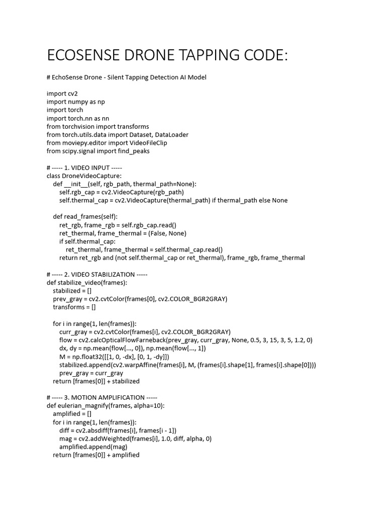 Ecosense Drone Tapping Code | PDF | Computer Engineering | Applied Mathematics