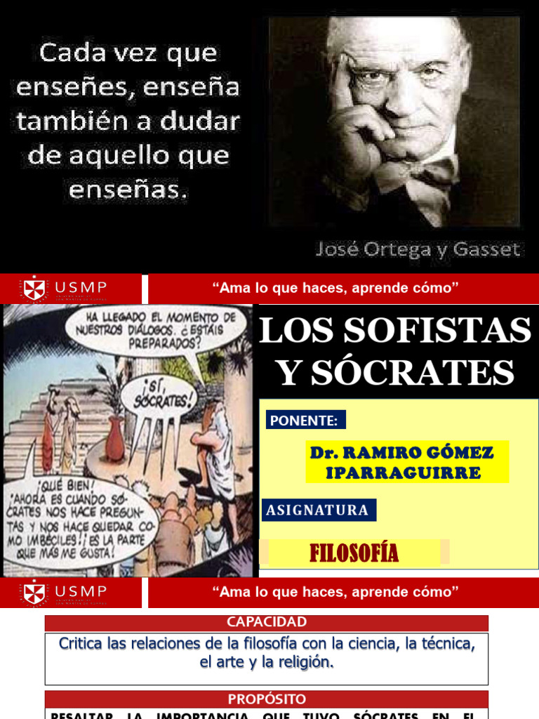 Filosofía de Sócrates y los Sofistas | PDF | Sócrates | Verdad
