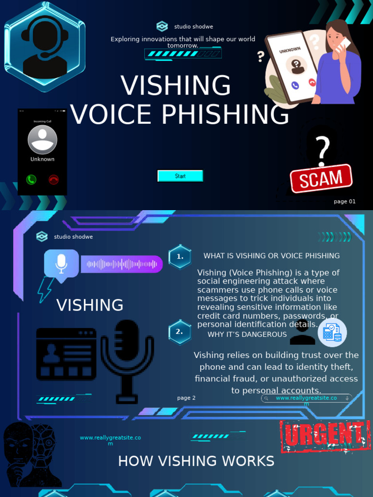 Understanding Vishing: Voice Phishing Risks | PDF | Cyberspace | Computing