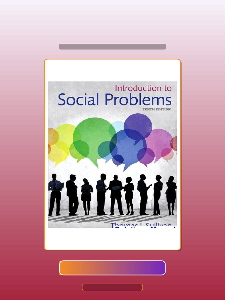 Introduction to Social Problems 10th Edition Sullivan eBook and ...