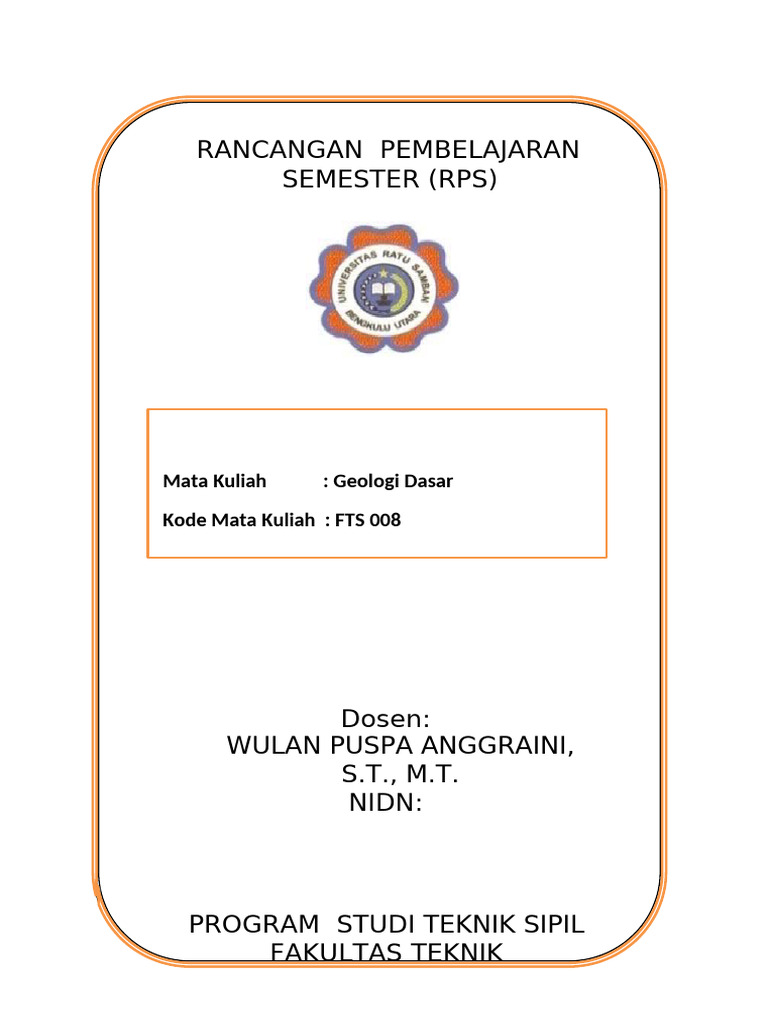 Rps Geologi Dasar | PDF