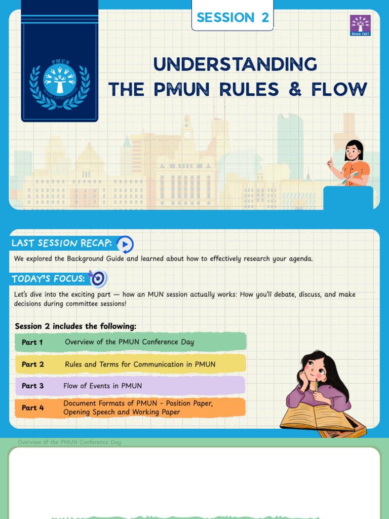 Understanding PMUN Rules and Flow | PDF