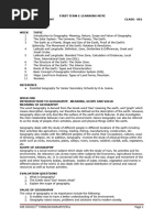 1ST TERM S1 GEOGRAPHY (New) | PDF | Planets | Rock (Geology)