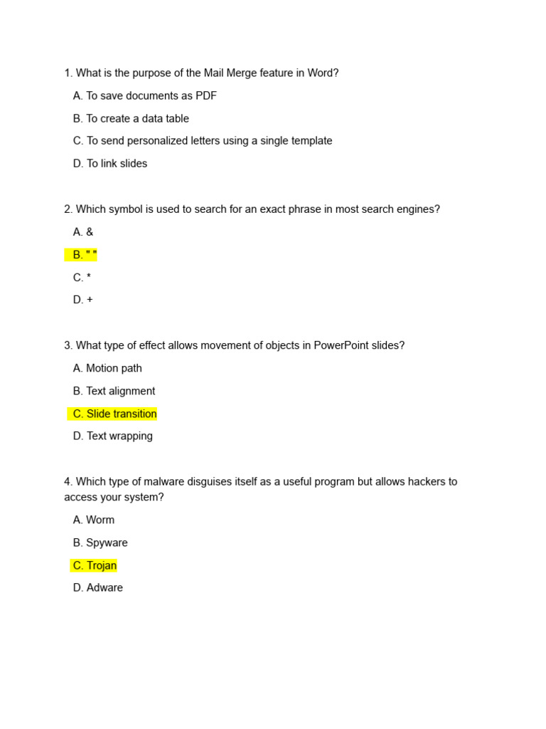 q1 Emptech Reviewer.docx | PDF | World Wide Web | Internet & Web