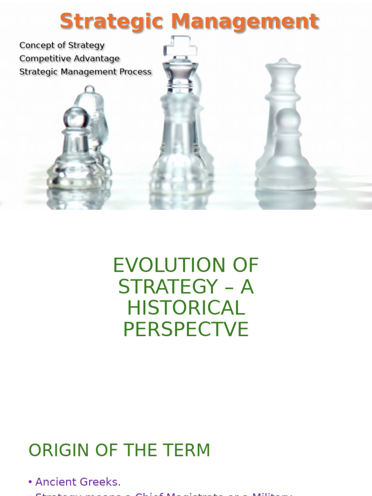 Strategic Management: History & Process | PDF | Strategic Management ...
