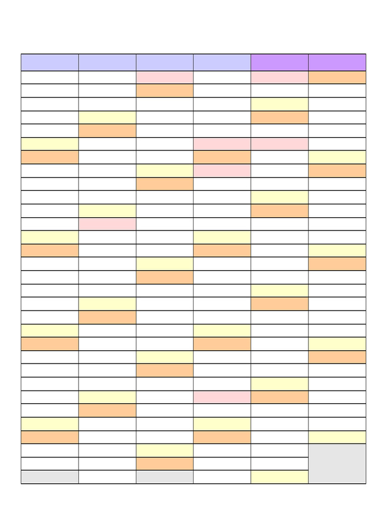 Calendario Anual Visual | PDF