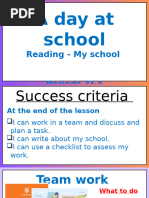 My Ideal School Day Project | PDF | Language Arts & Discipline