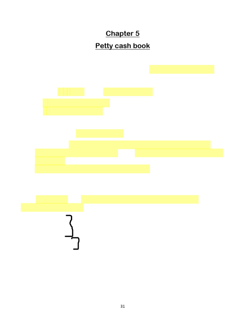 Pages From Accounting Notes Part One Chapter 5 | PDF | Debits And ...