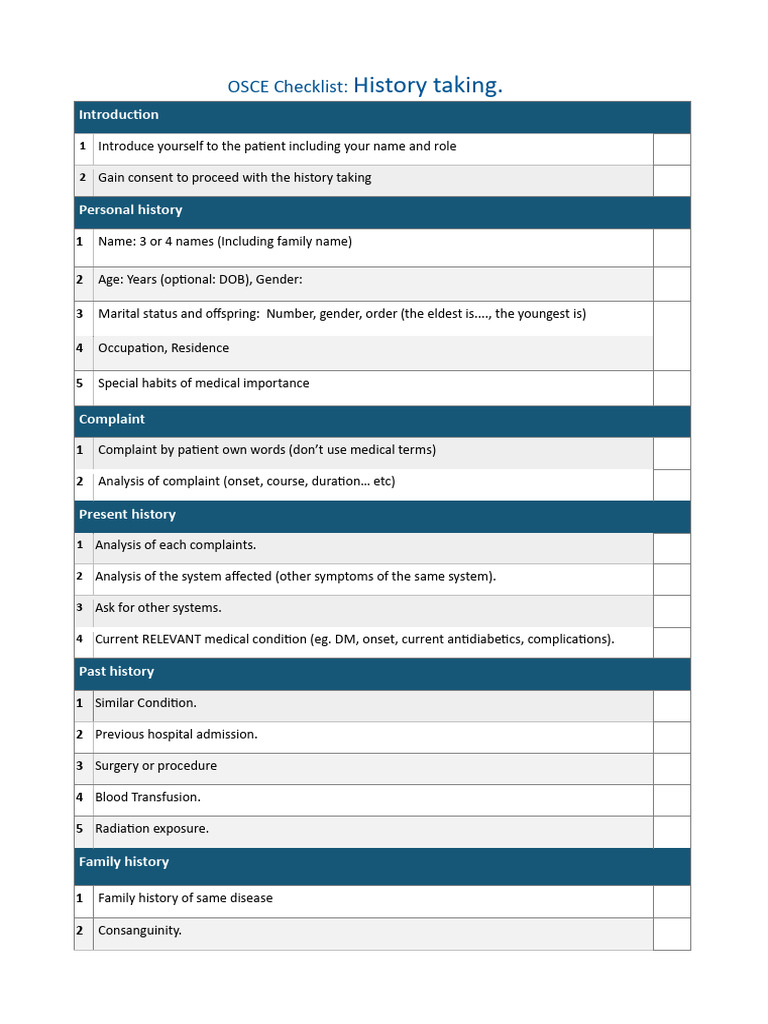 Cardiology OSCE Checklists | PDF | Pulse | Blood Pressure