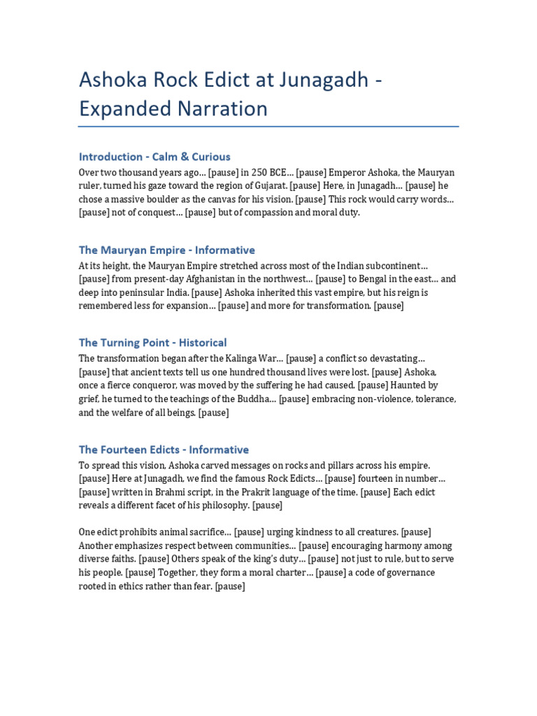 Ashoka Rock Edict Expanded | PDF | Ashoka