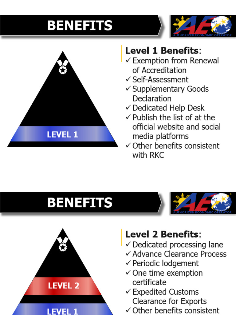 Benefits of an AEO | PDF