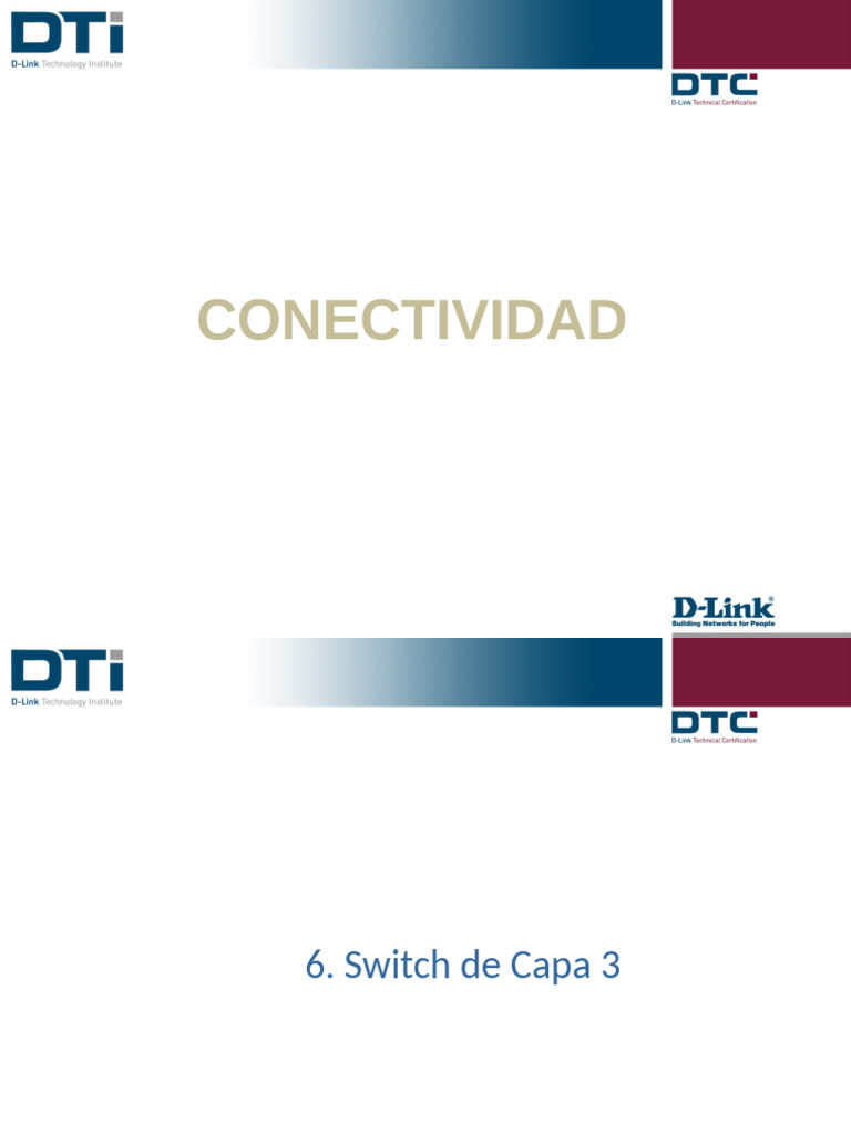 DTC_Conectividad_CAP6_Switch_de_Capa_3 | PDF | Conmutador de red ...