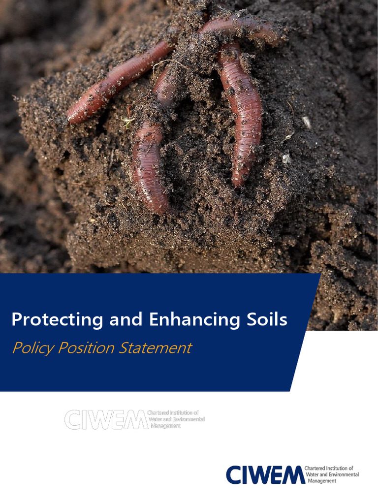 CIWEM Protecting and Enhancing Soils PPS 2019 | PDF | Soil | Environmental Degradation