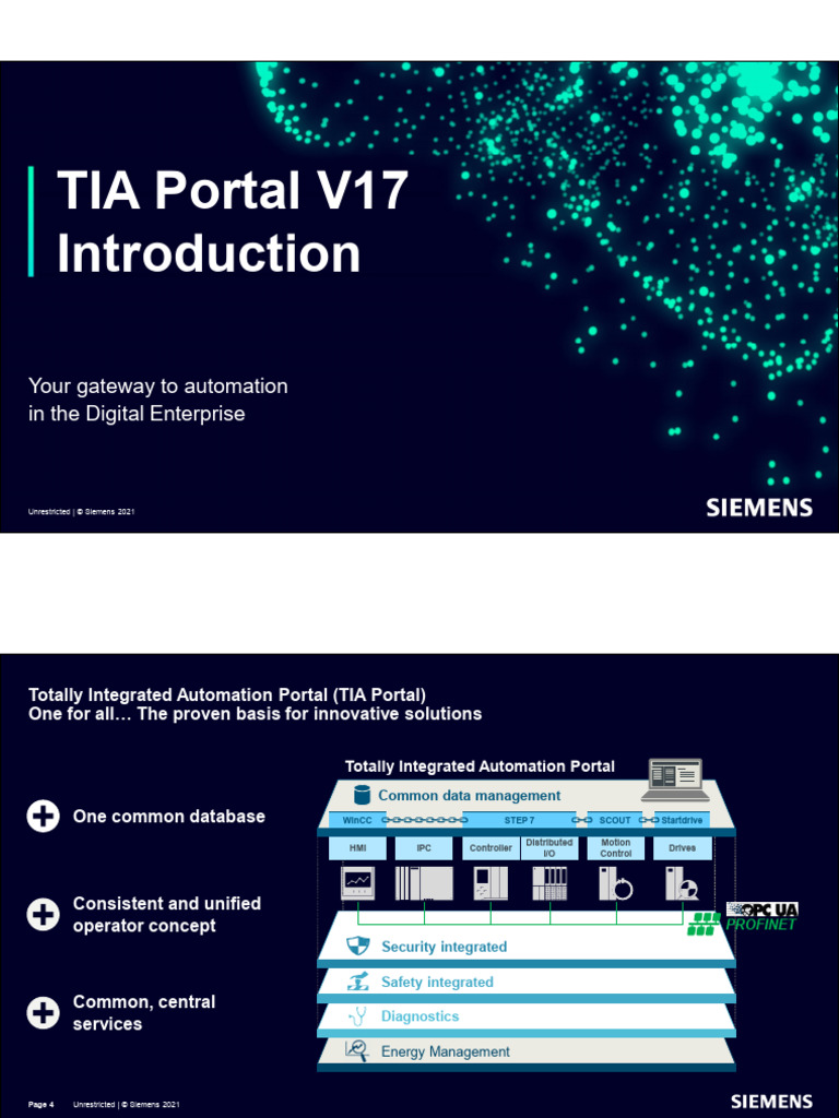 v17-launch-webinar-tia-portal-v17-introduction-1 | PDF | Programmable ...