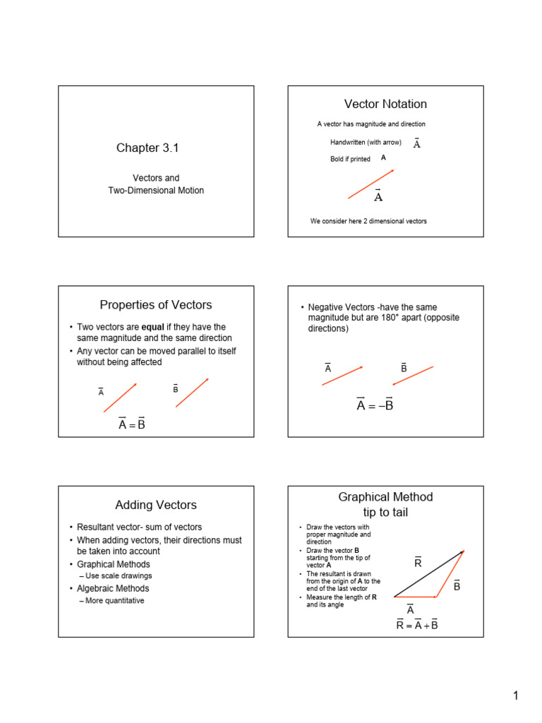 Understanding 2D Vectors and Motion | PDF | Acceleration | Velocity