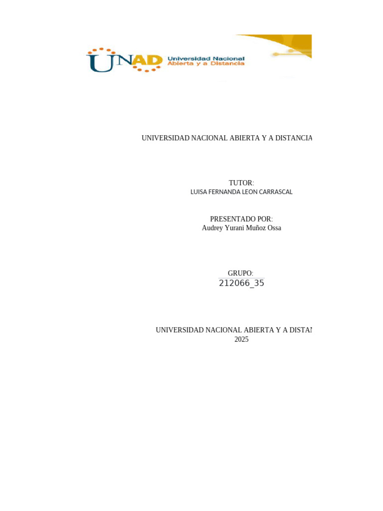 Tarea 3 Audrey Yurani Muñoz Ossa | PDF | Cadena Markov