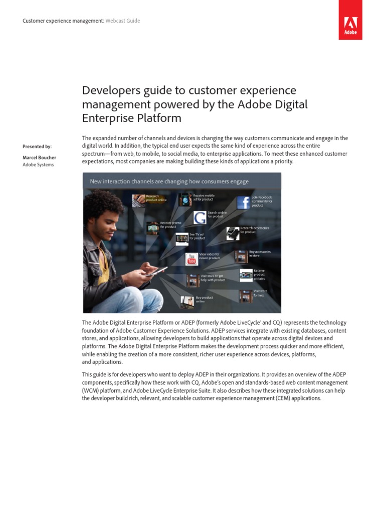 Developers Guide To Customer Experience Management Powered by The Adobe Digital Enterprise ...