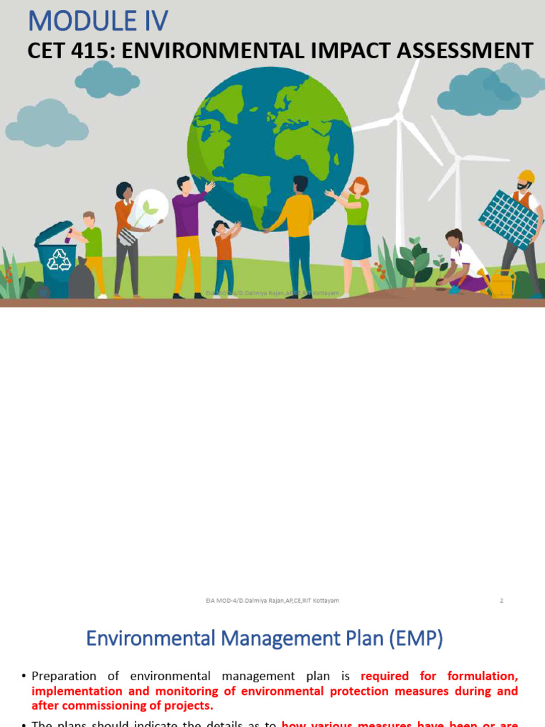 Environmental Management Plan | PDF | Environmental Impact Assessment ...