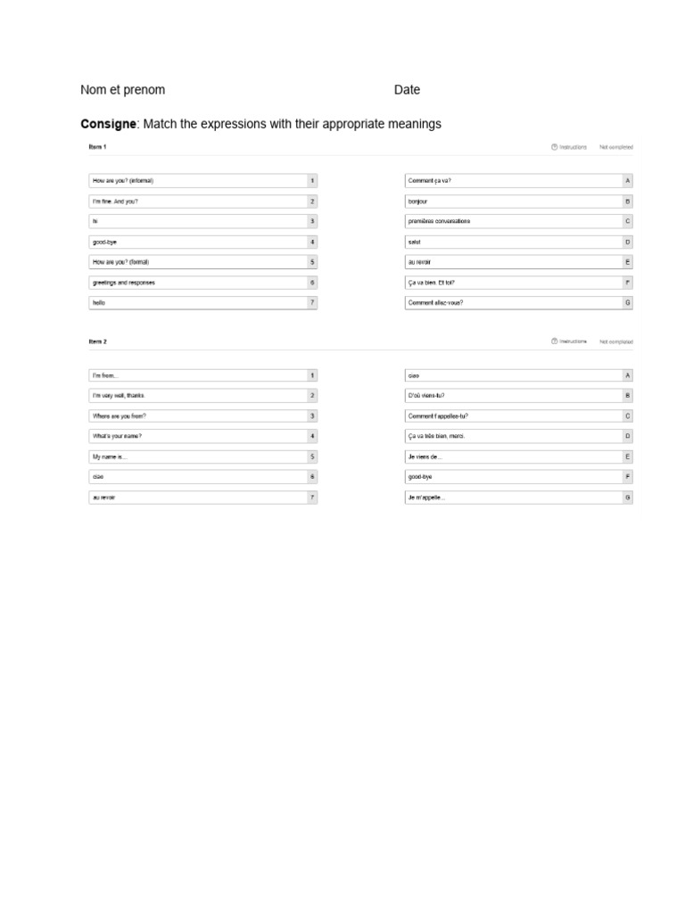 Devoirs ENTRECULTURES 1 | PDF