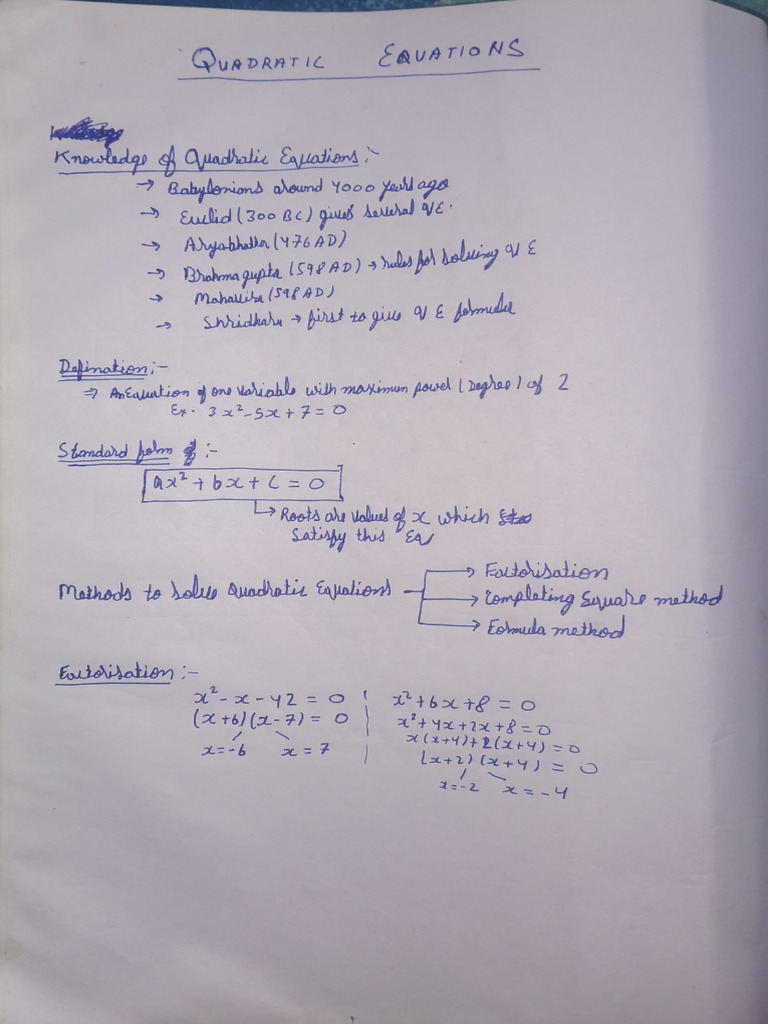 Quadratic Equation Jee Advanced | PDF