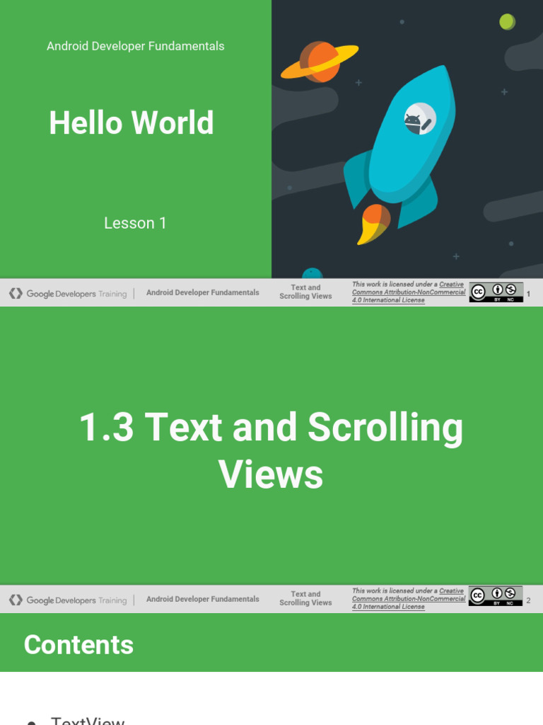 Android Text and Scrolling Views Guide | PDF | Html | Hyperlink