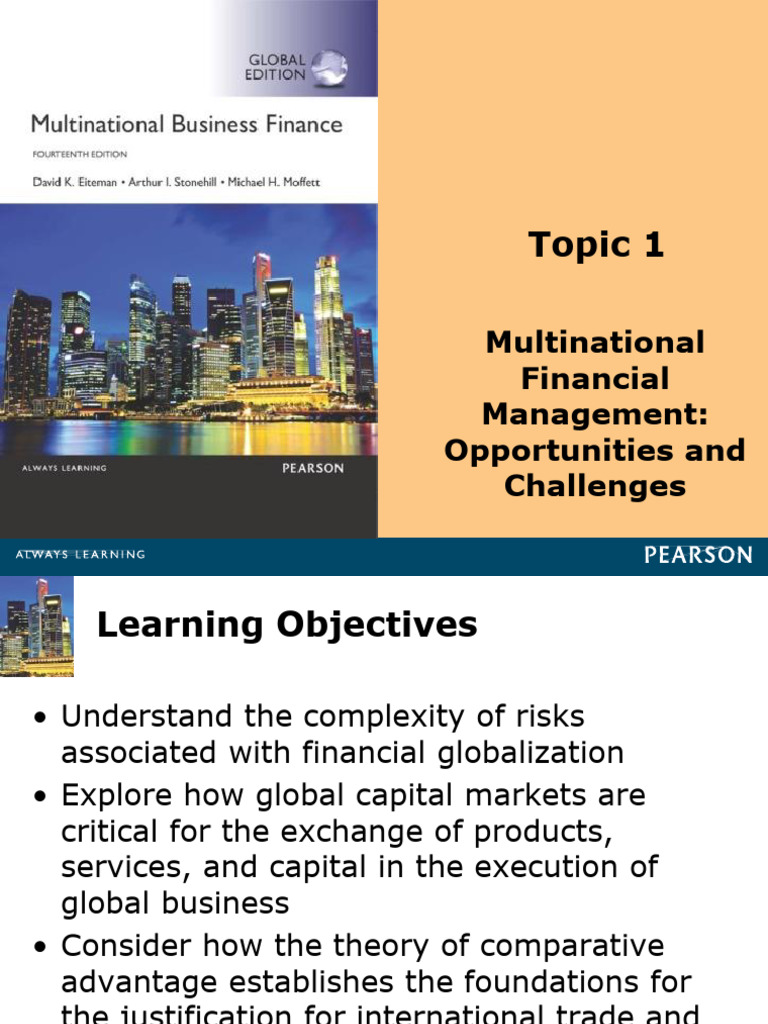 Topic 1 Operational and Challenges of Multinational Enterprises | PDF ...