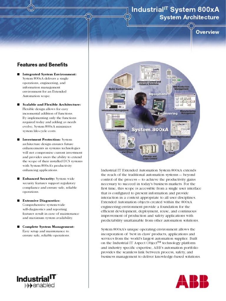 ABB Industrial 800xa | PDF | Network Topology | Computer Network