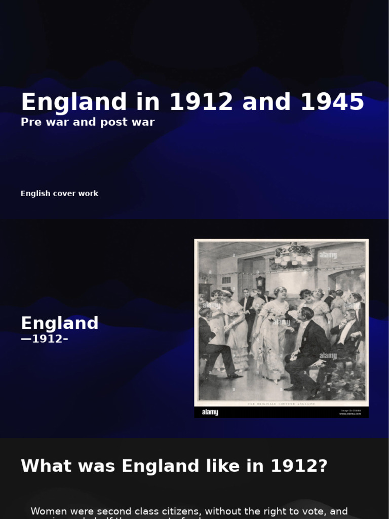 Life in Britain: 1912 Overview | PDF | Burial | Suffragette