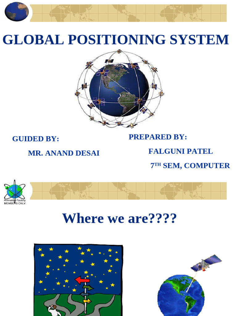 Global Positioning System (GPS) | PDF