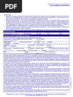 Formato Aviso de Accidente AXA 2025 | PDF | Póliza de seguros | Seguro