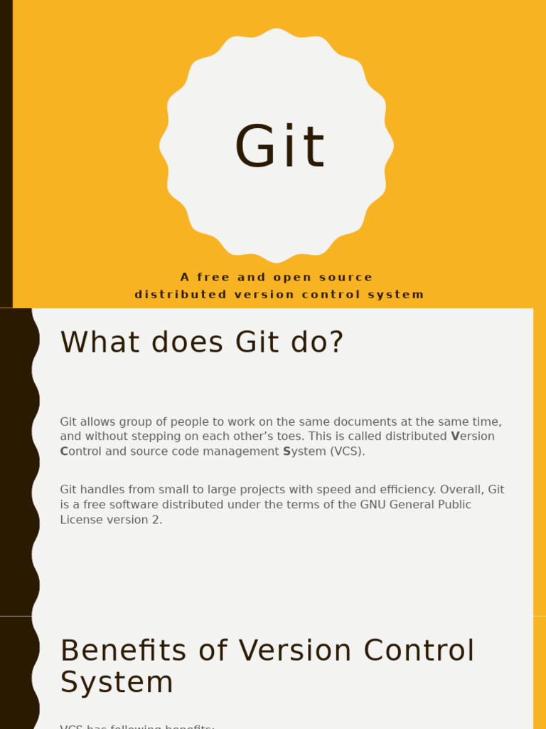 Git Learning 170218180325 | PDF | Version Control | System Software
