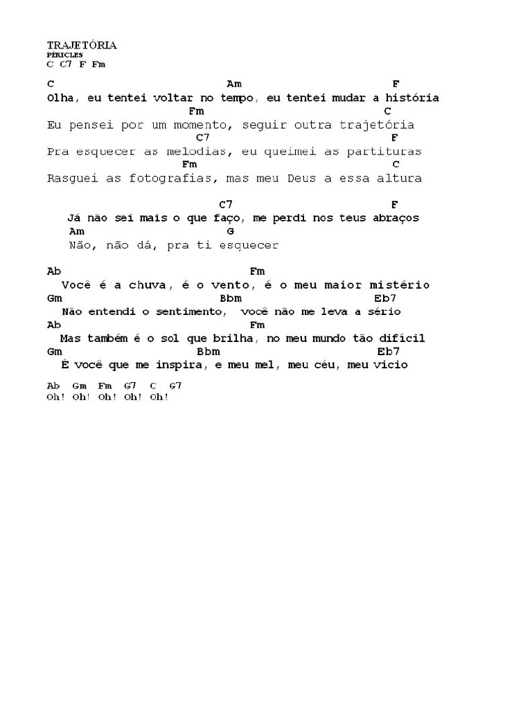 Trajetória - Péricles | PDF