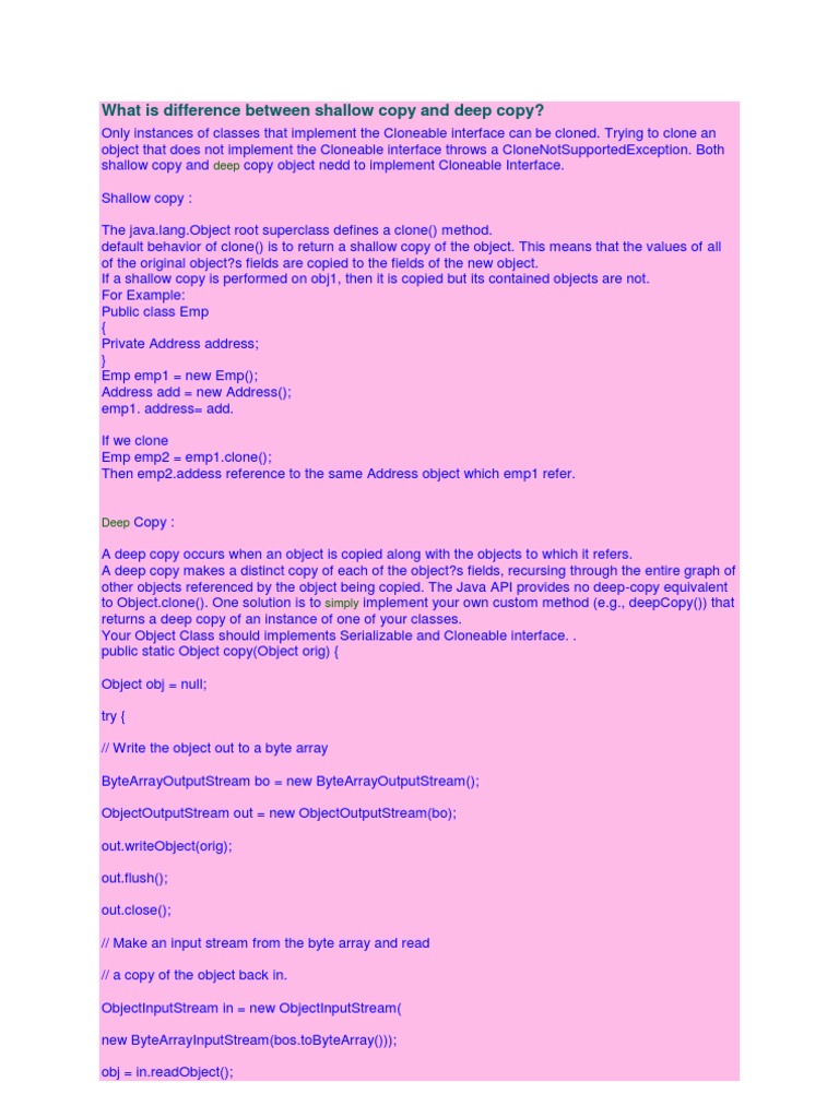 Core Java Pdf Class Computer Programming Method Computer Programming